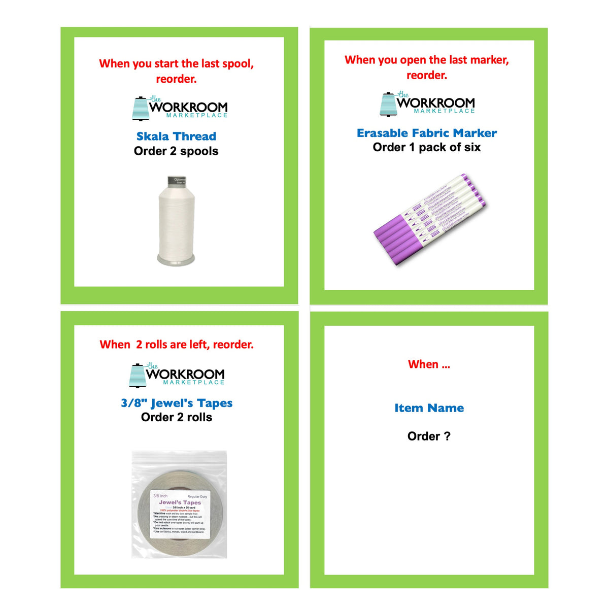 5S Kanban Card Template – Workroom Marketplace