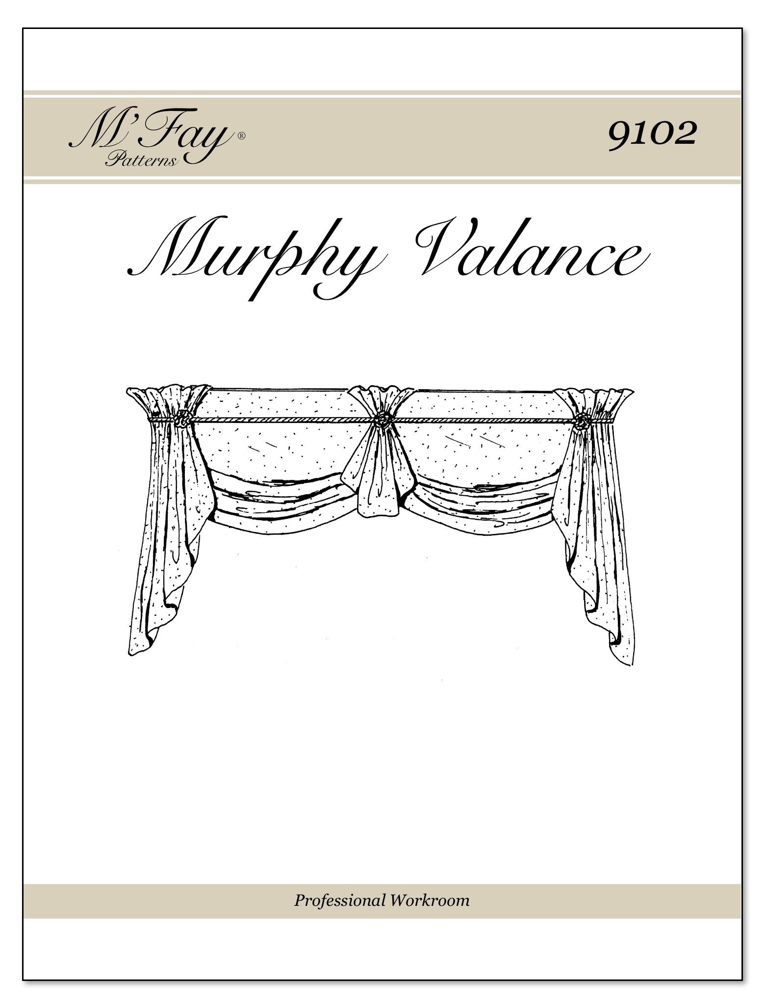 Murphy Valance | M'Fay Patterns – Workroom Marketplace