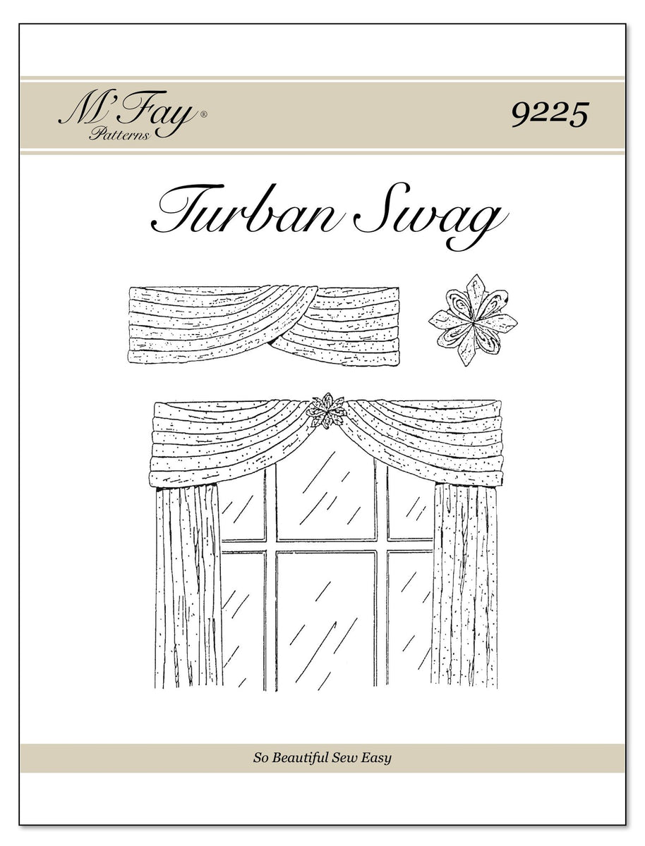 Turban Swag | M'Fay Patterns – Workroom Marketplace