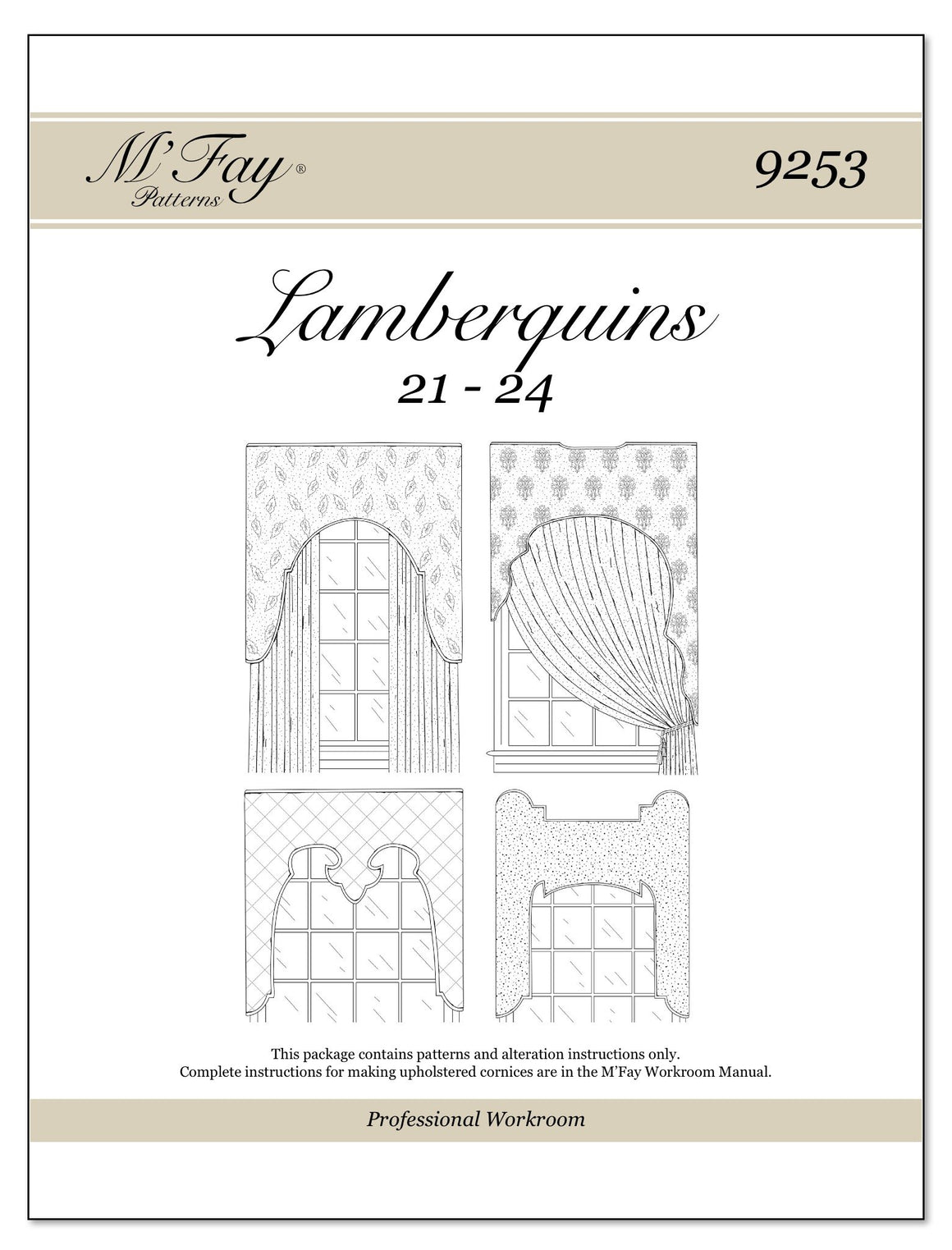 M'Fay & TWC Patterns – Page 4 – Workroom Marketplace