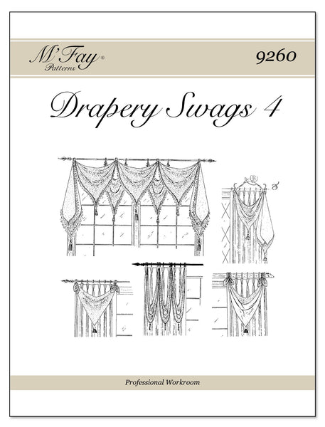 Drapery Swags 4 | M'Fay Patterns – Workroom Marketplace