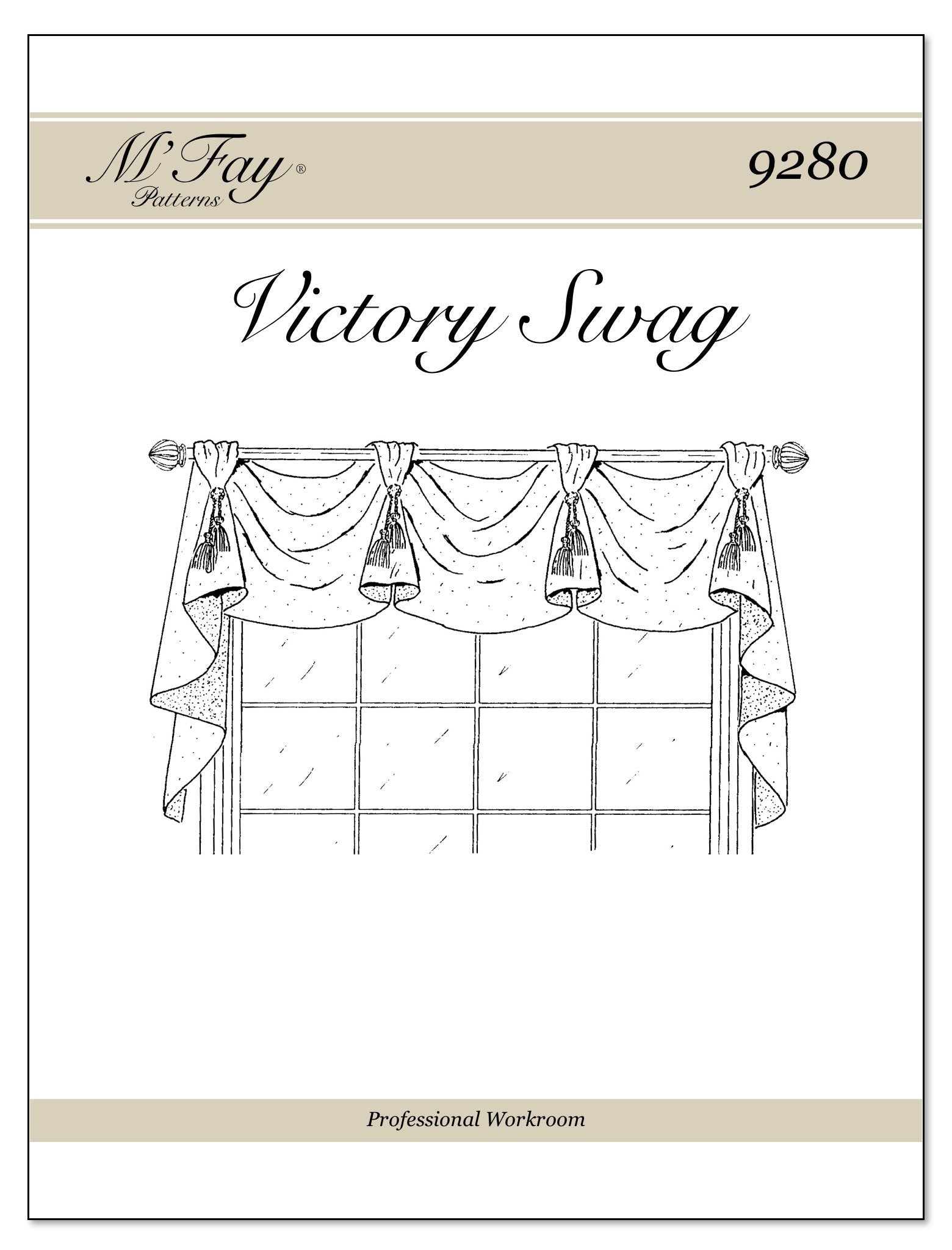 Victory Swag | M'Fay Patterns – Workroom Marketplace