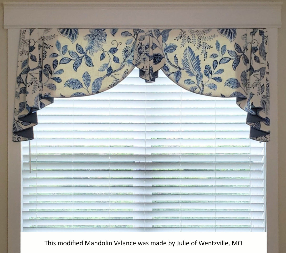 Mandolin Valance | M'Fay Patterns – Workroom Marketplace
